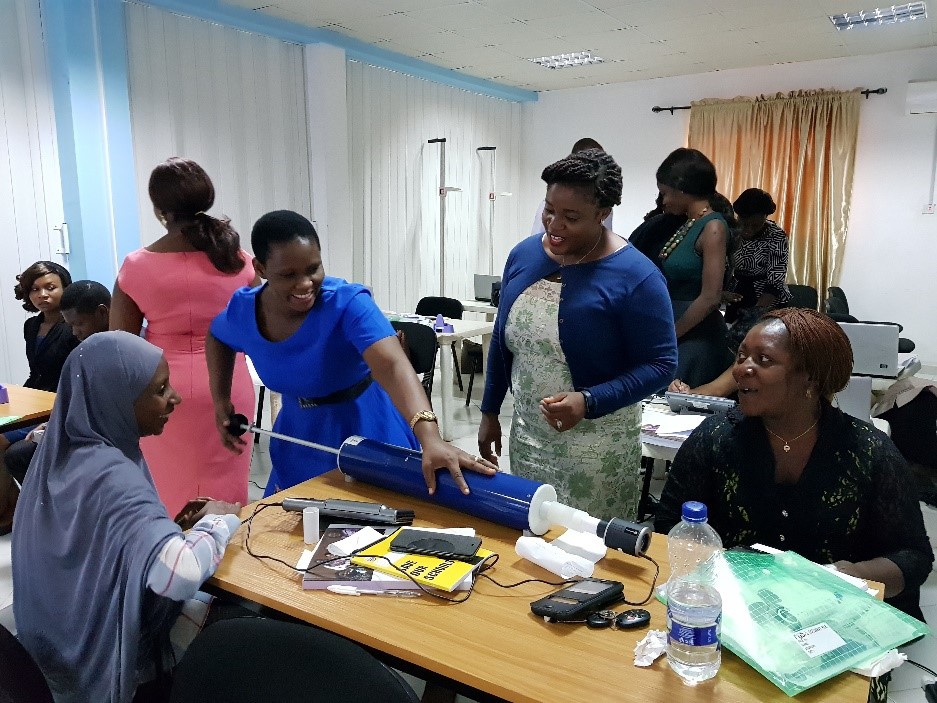 IMPALA support PATS Spirometry training in Ibadan, Nigeria | LSTM